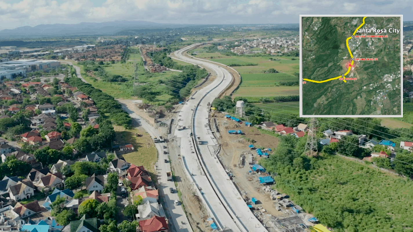 WATCH: Aerial footage of Cavite-Laguna Expressway - Philstar Wheels