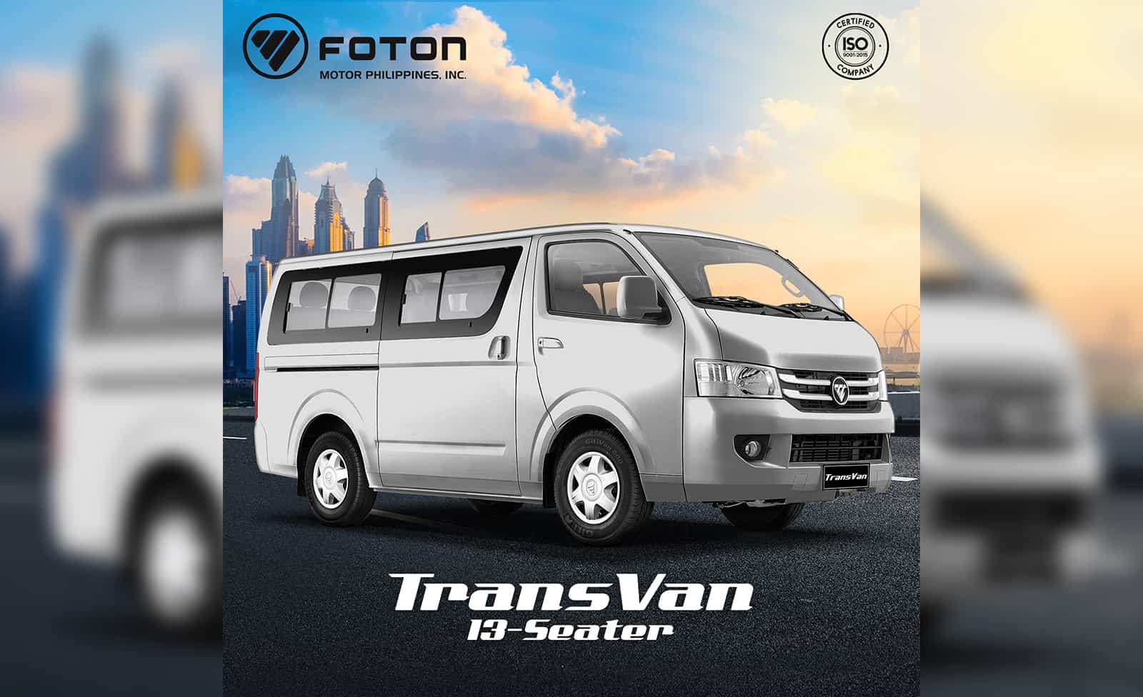 Foton awards brand new 13-seater Transvan to Olympic gold medalist ...